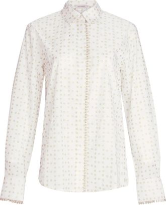 Silvia Tcherassi chemise Naroa en coton - Tons neutres