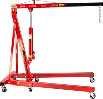 Dema Werkstattkran Motorkran Motorheber Hebekran Getriebekran bis 2t / 2000 kg