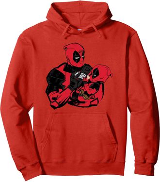MARVEL Studios Deadpool & Wolverine Deadpool and Babypool Pullover Hoodie