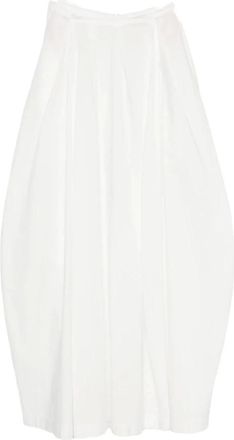 Jucca Femme, Jupes, Blanc, Taille: 40 FR Jupe Maxi Pliss&eacute;e
