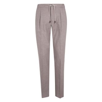 Incotex Homme, Pantalons, Brun, Taille: S Chinos