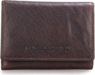 Spikes & Sparrow Starls, Accessoire de Voyage-Porte-Cartes Mixte, Marron, 8 x 1 x 11 cm
