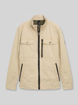 Tom Tailor Regular Fit Jacke aus reiner Baumwolle