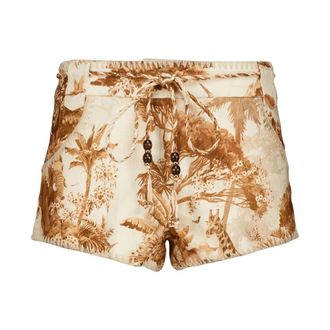Zimmermann Indra Safari Shorts - - Shorts - Damen - Mehrfarbig - S