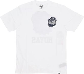 47 Brand Homme, Tops, Blanc, Taille: M Backer Echo Tee