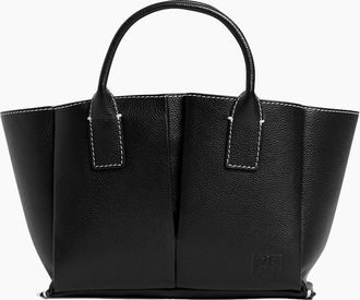 Le Tanneur Petit sac à main Elena en cuir grainé