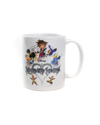 Disney Kingdom Hearts Logo 11oz/315ml Kaffeetassen, Mehrfarbig