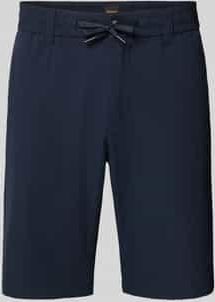 Boss Orange by Hugo Boss Tapered Fit Bermuda mit Kordelzug Modell CHINO