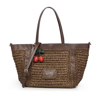 V&deg; 73 Femme, Sacs, Brun, Taille: ONE Size Alisya Tote Bag