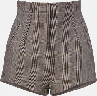 MUGLER Short en laine vierge