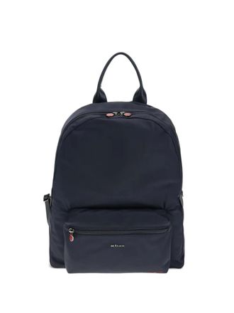 Kiton sac &agrave; dos &agrave; poches zipp&eacute;es - Bleu