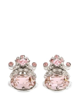 Dolce & Gabbana boutons de manchette &agrave; ornements - Argent