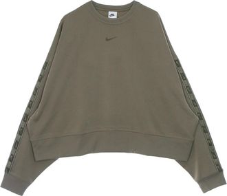 Nike Oversize Crewneck Sweatshirt - - Sport - Damen - Gr&uuml;n - L