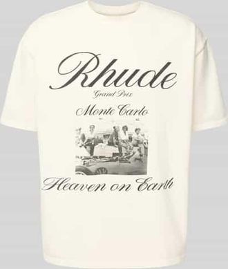 Rhude T-Shirt mit Label-Print