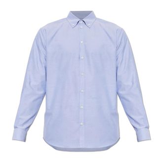 Dsquared2 Hemd mit besticktem Logo - - Shirts - Herren - Blau - 2XL