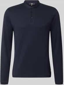 Cinque Longsleeve mit Knopfleiste Modell BADO