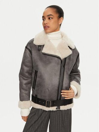 Liu Jo Fellmantel WF4245 E0935 Grau Regular Fit