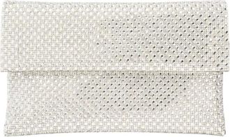 Twentyfourhaitch Femme, Sacs, Gris, Taille: ONE Size Morna Clutch