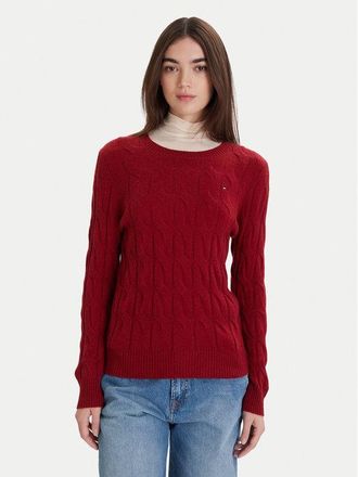 Tommy Hilfiger Pullover WW0WW43586 Rot Regular Fit