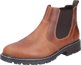 Rieker Herren 32052 Chelsea-Boot, braun 24, 43 EU