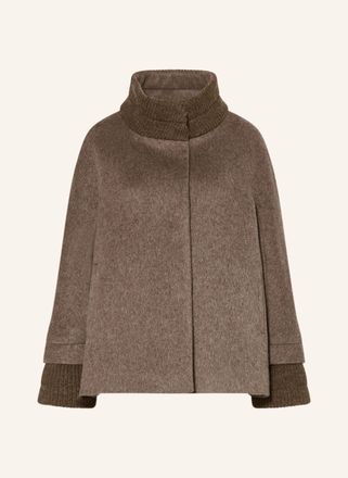 Cinzia Rocca Icons Cinzia Rocca Cabanjacke Im Materialmix beige