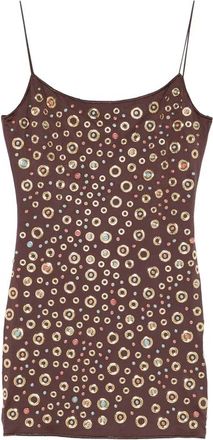 Os&eacute;ree Femme, Robes, Brun, Taille: 40 FR Dress