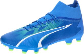 Puma Herren Ultra Pro Fg/Ag Fußballschuh, Ultra Blue, PUMA White, Pro, Grün, 46 EU