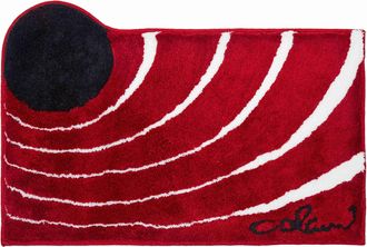 GRUND COLANI Exklusiver Designer Badteppich 100% Polyacryl, ultra soft, rutschfest, ÖKO-TEX-zertifiziert, 5 Jahre Garantie, Colani 2, Badematte 60x100 cm, r