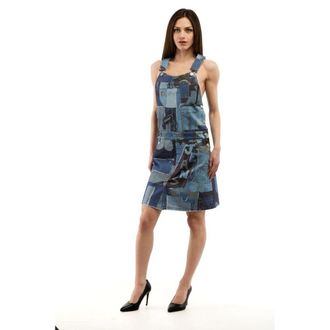 Moschino Mehrfarbiges Baumwoll-Casual Kleid