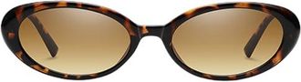 Generic Lunettes de soleil ovales r&eacute;tro tendance - &Eacute;l&eacute;gantes de qualit&eacute; sup&eacute;rieure, l&eacute;g&egrave;res, compactes, modernes, petites nuances vintage des ann&eacute;es 90, &eacute;l&eacute;ga