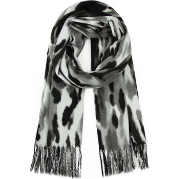 Glamexx24 Damen XXL Kuscheliger Winter Schal Mit Fransen - Warmer Farbiger Poncho Oversized Deckenschal