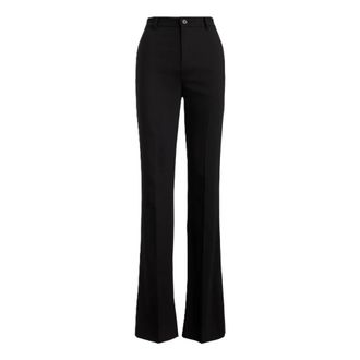 Ralph Lauren Gewebte Hose mit geradem Bein - - Trousers - Damen - Schwarzk - M