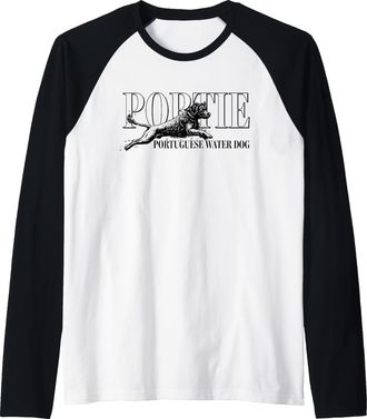 Creativemotions Portugiesischer Wasserhund - Portie Raglan