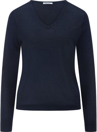 Peter Hahn V-Pullover 1/1-Arm Peter Hahn blau