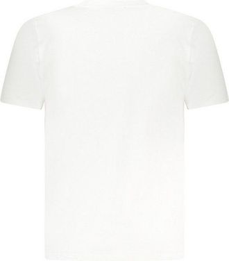 Cavalli T-Shirt Wei&szlig;es Herren T-Shirt mit Rundhals und Logo-Print