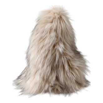 Dolce & Gabbana Beiger Acryl Pelz Damen Eimer Hut - - Accessories - Damen - Beige - ONE SIZE