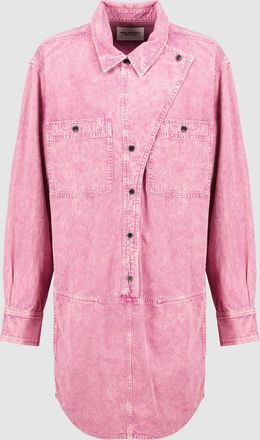 Isabel Marant Robe Courte Ilaya Rosewood