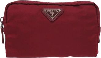 Prada Pochette Pre-owned - Femme - Pre-owned - Rouge - Taille: ONE Size