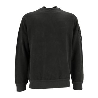 C.P. Company Rundhals-Sweatshirt - - Sweatshirts & Hoodies - Herren - Gr&uuml;n - L