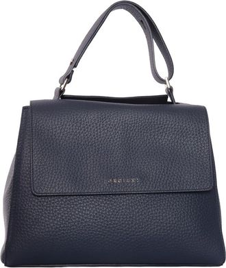 Orciani Femme, Sacs, Bleu, Taille: ONE Size Sveva Soft Medium Handbag