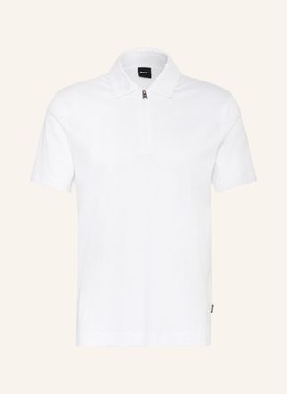 HUGO BOSS Jersey-Poloshirt Paras weiss