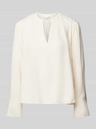 Tommy Hilfiger Regular Fit Blusenshirt aus Viskose mit Stehkragen