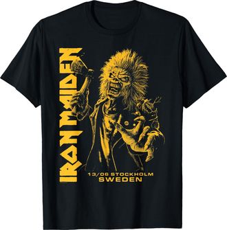 Iron Maiden Run For Your Lives Tour Stockholm II T-Shirt