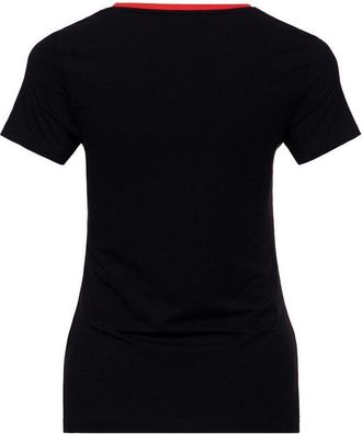 Queen Kerosin Print-Shirt Never Trust A Fucker mit Statement Print