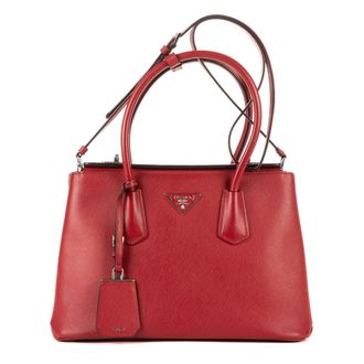 Prada Crossbody Bags - Double Bag - Gr. unisize - in Rot - f&uuml;r Damen