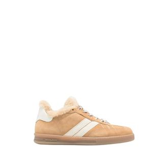 Woolrich Baskets doubl&eacute;es de shearling - Femme - Chaussures - Beige - Taille: 39 EU