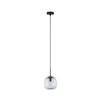 Paulmann 71147 Selection Bathroom Pendelleuchte Ruya IP44 E14 230V max. 20W Glas, Schwarz matt Badbeleuchtung