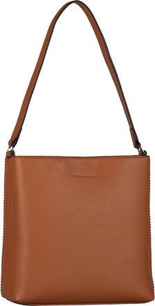 Tom Tailor Ammi Damen Hobo Bag Schultertasche Mittelgroß Cognac Braun