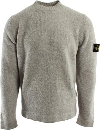Stone Island Homme, Pulls, Gris, Taille: M Tricot ras du cou