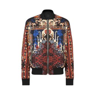 Balmain Wendbare- mehrfarbige Nylon-Bomberjacke - - Jackets - Herren - Mehrfarbig - S